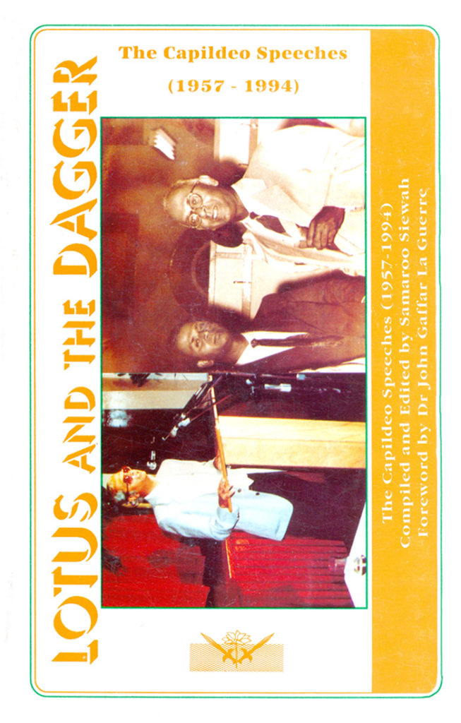 Lotus and the Dagger: The Capildeo Speeches (1957-1994) – Indo ...